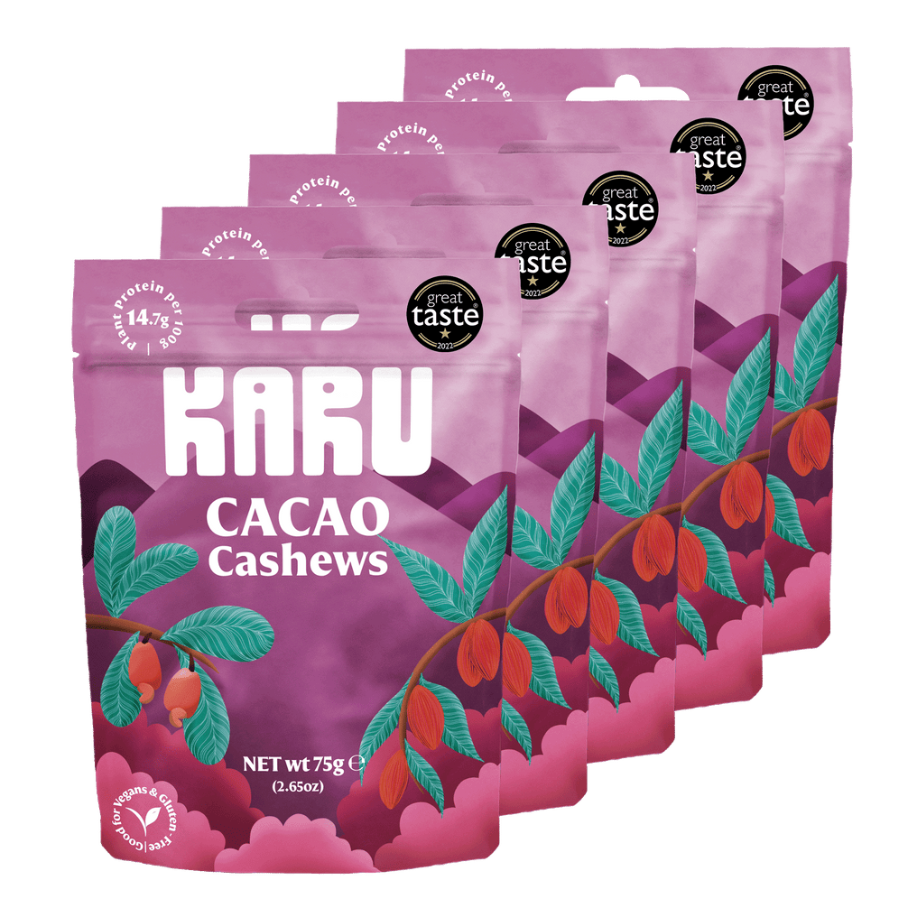 Crunchy Better-for-You Cashew Vegan Sweets & Snacks – KARU